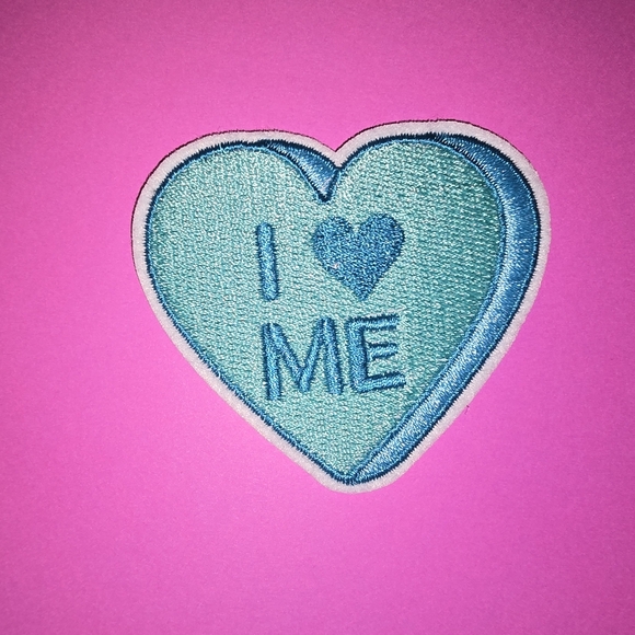 unbranded | Accessories | Heart Patch With I Love Me Embroidery | Poshmark